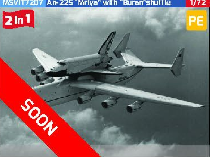 1/72 - Antonov An-225 Mriya/"Cossack" by Modelsvit - released - Ltd ...