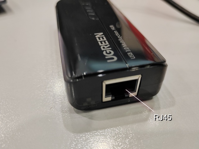 Ugreen 3.0 USB hub Gigabit Ethernet adapter