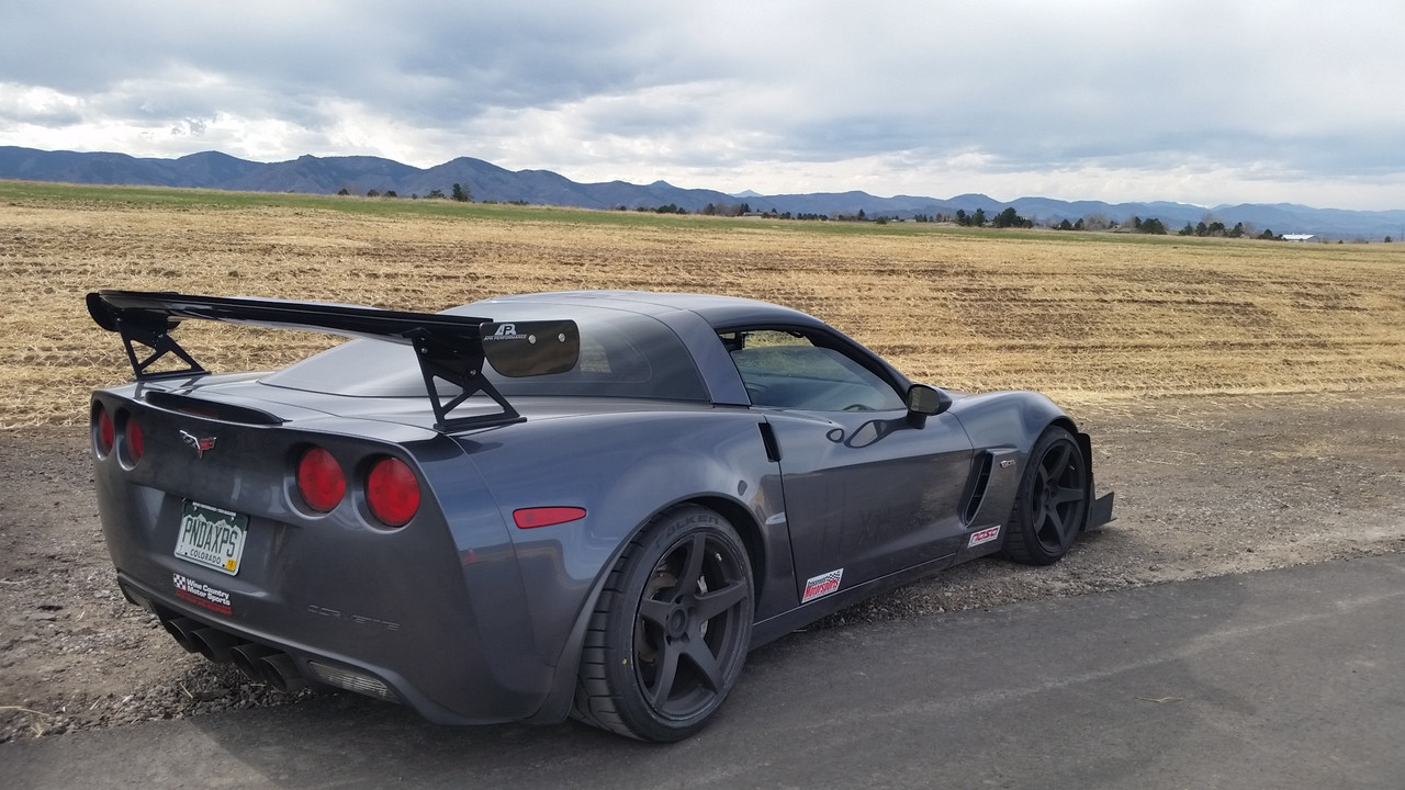 2013 cyber gray C6 Z06: street legal, full interior w A/C track car ...