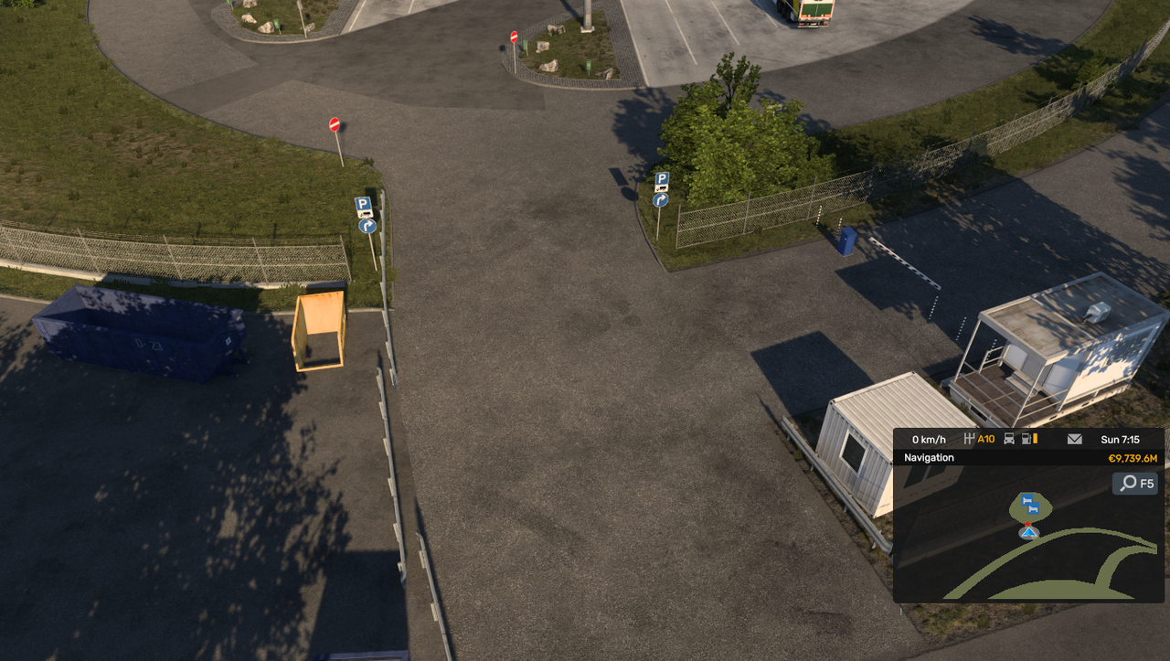 Berlin Parking Area Not Registering As Explored - Reworked - SCS Software