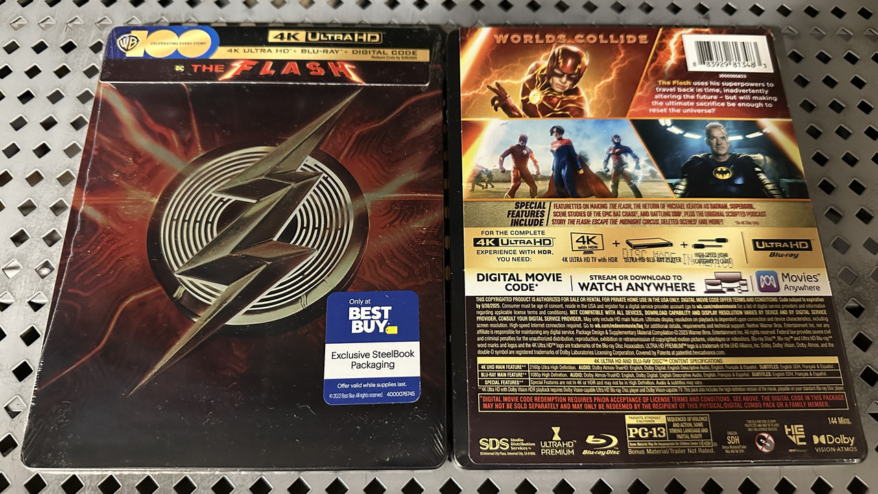 The Flash 4K Steelbook (Best Buy Exclusive) - Page 2 - Blu-ray Forum