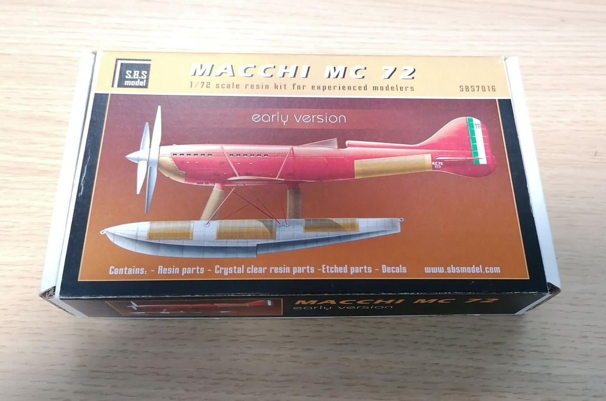 Racer: 1/72 S.B.S. Macchi MC 72. Complete - Prototypes, Racers ...