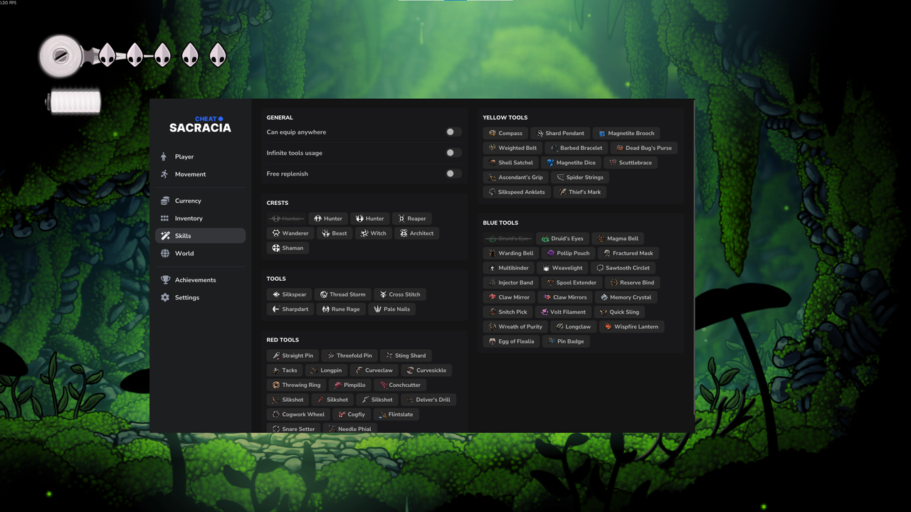 Ultimate Cheat Menu at Hollow Knight: Silksong Nexus - Mods and Community