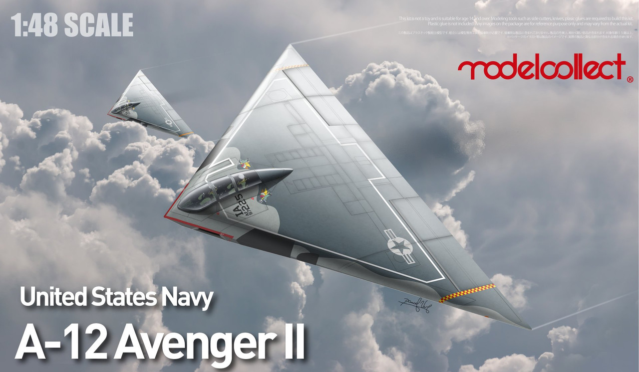 1/48 - McDonnell Douglas A-12 Avenger II by Modelcollect Hobby ...