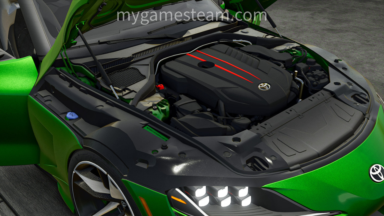 Toyota Supra GR 2020 Mod for Farming Simulator 25 | FS25 Mods | MyGamesteam