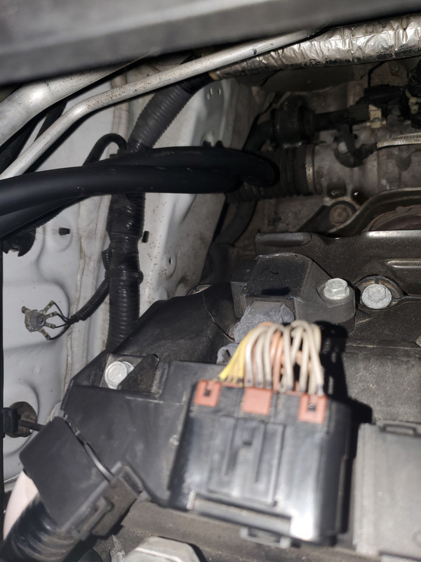 Power wires to frame rail — Postimages