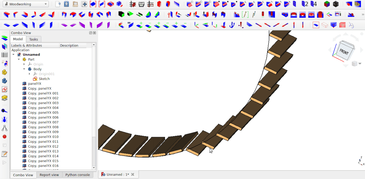 [solved] how to measure angle between curve and vertex? - Page 2 - FreeCAD Forum
