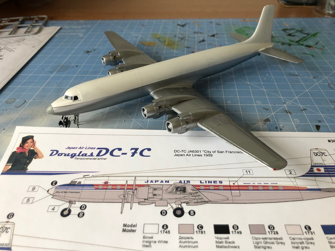 Japanese DC-7C, Roden - Work in Progress - Aircraft - Britmodeller.com