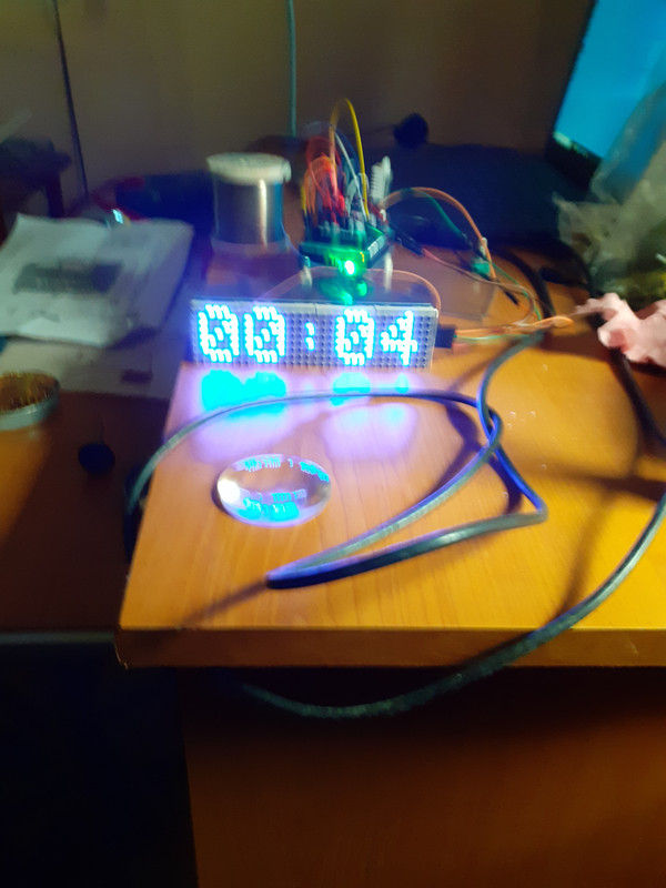 Reglare intensitate luminoasa hardware MAX7219 - Arduino - ELFORUM - Forumul electronistilor