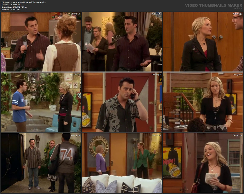 Joey S02e05 Joey And The House mkv — Postimages