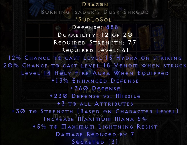 Dragon Arm Shield Hand Of Justice Flicker Enigma - Topic - d2jsp