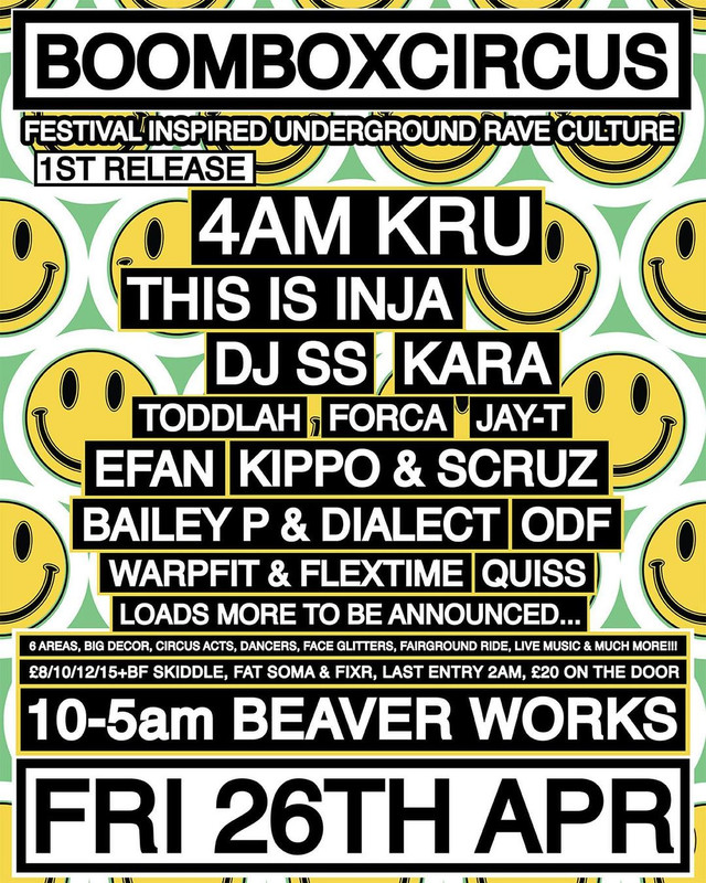 Beaver Works brings spring Boombox Circus rave with massive lineup ...