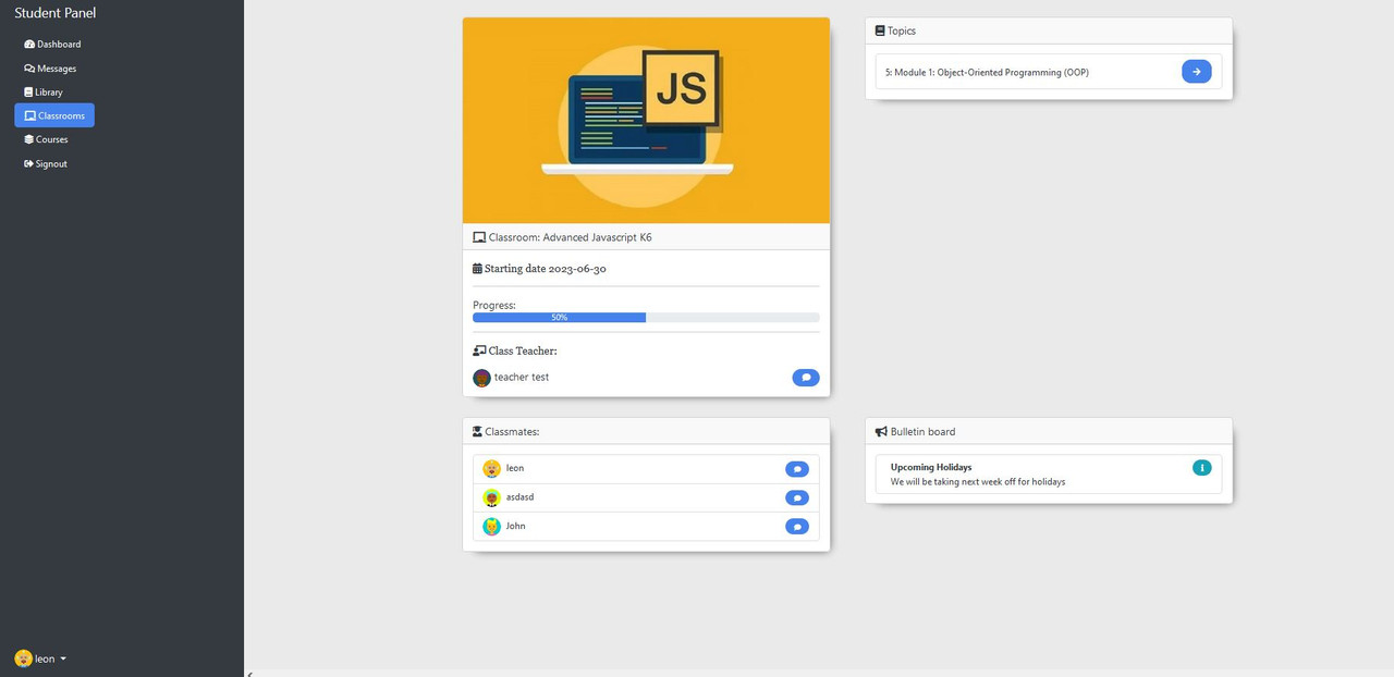 GitHub - leonn00albert/student_manager: Project for Jagaad Academy module 1