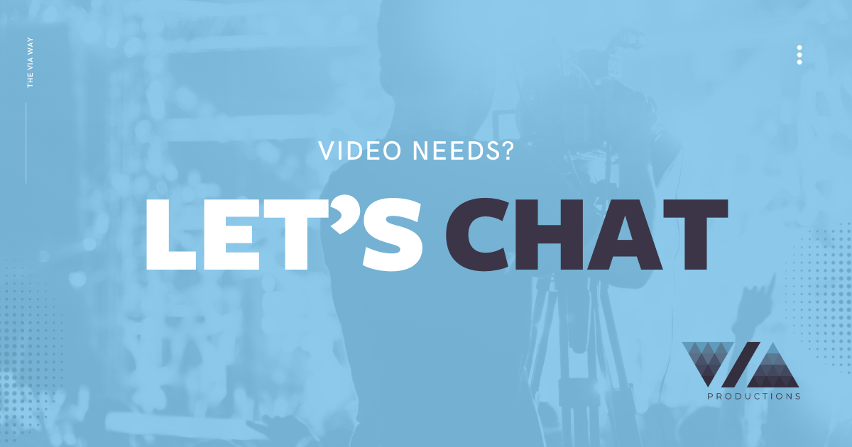 Start your next video project I VIA Productions