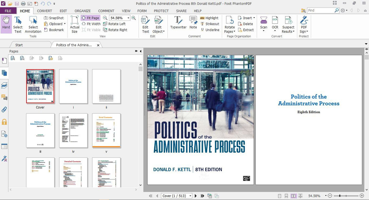 Politics of the Administrative Process 8th Donald Kettl — Postimages