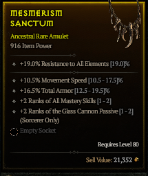 Iso Mastery Sorc Amu - Topic - d2jsp