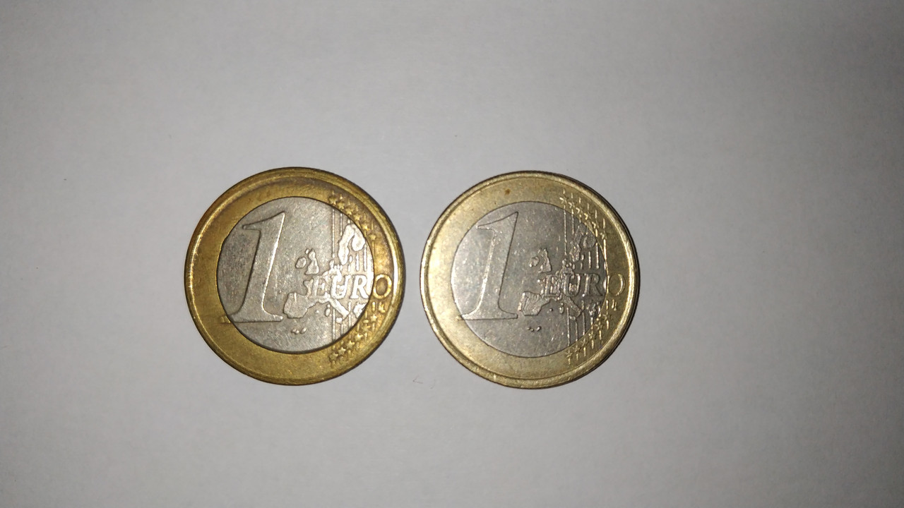 Moneda de 1 Euro FALSA?