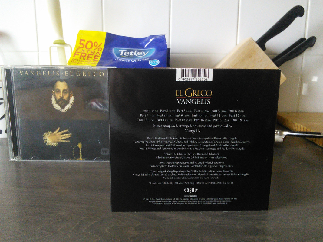 Vangelis: El Greco Box Set | Steve Hoffman Music Forums