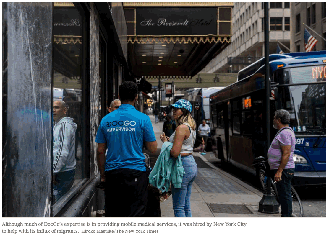 New York City Had a Migrant Crisis. It Hired a Covid Expert to Help ...