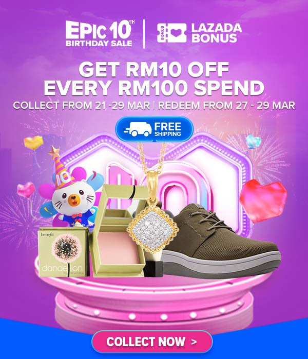 Lazada Bonus Share to win RM15