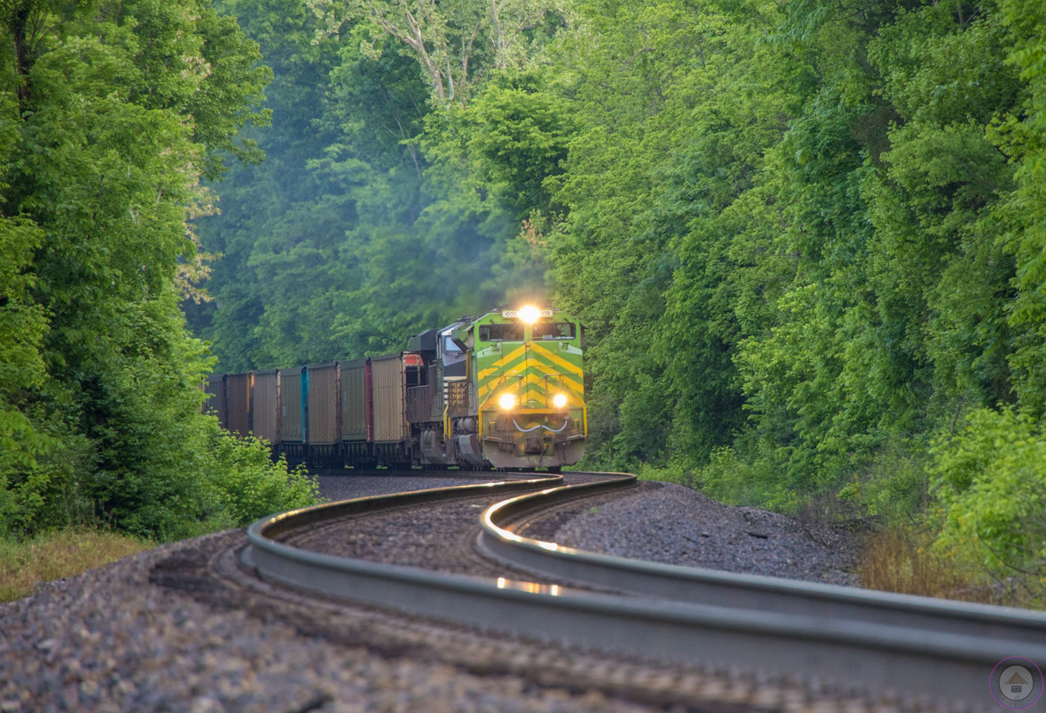 Norfolk Southern 890 loaded coal train with the Illinois Terminal aka ...