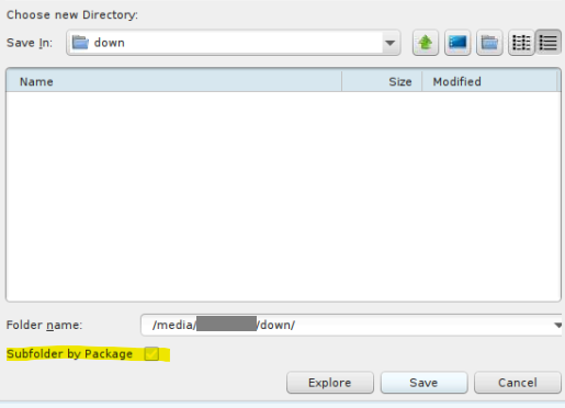 [Solved] setting download directory - JDownloader Community - Appwork GmbH