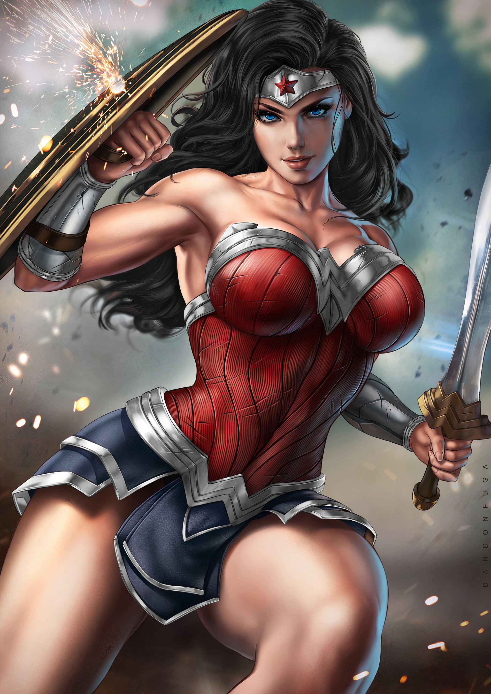 silver wonderwoman — Postimages