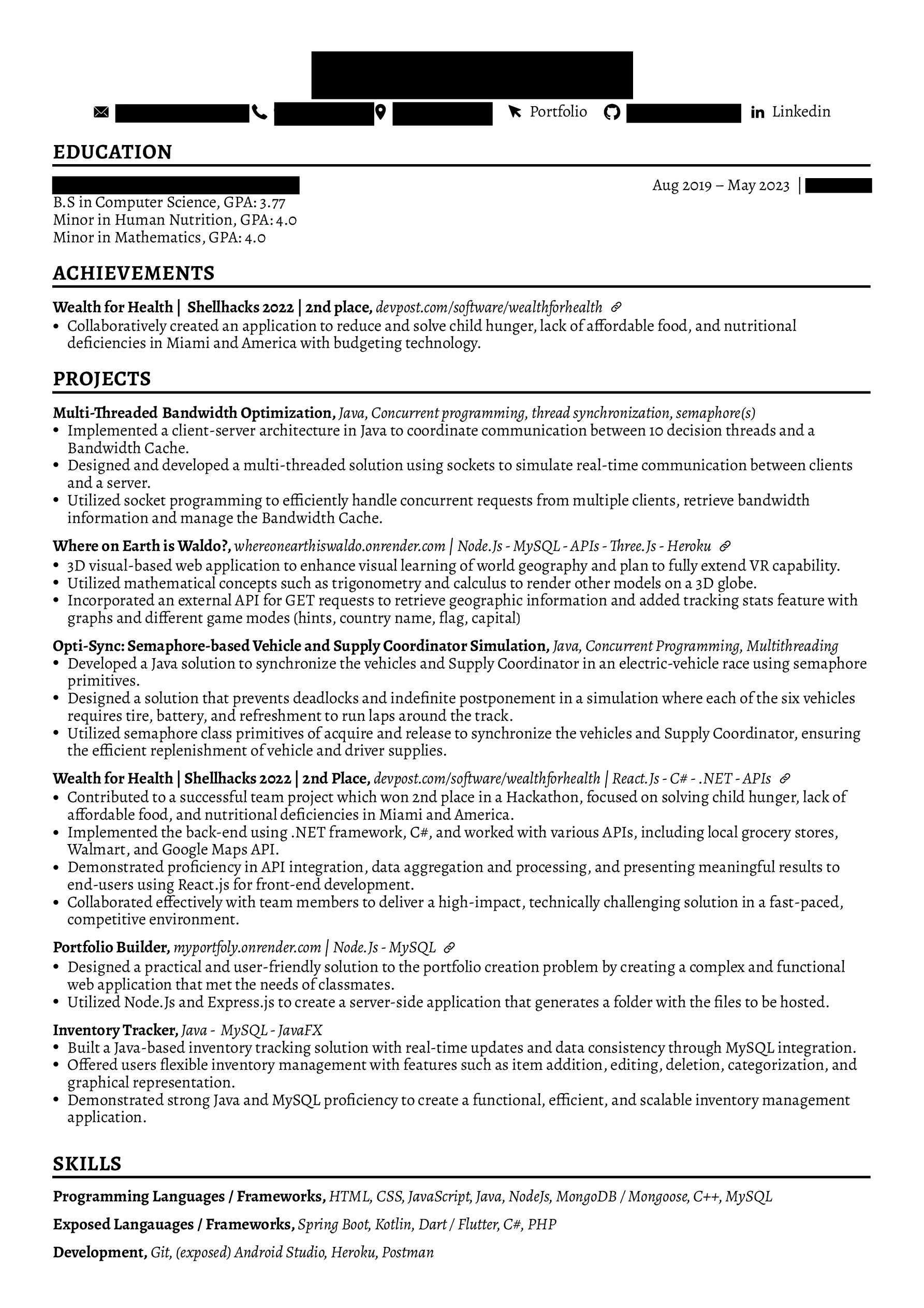 Resume Redacted — Postimages