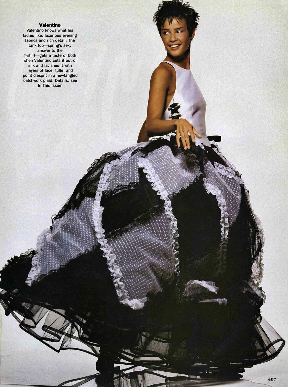 "Paris Couture" Vogue US April 1992 | Lipstick Alley