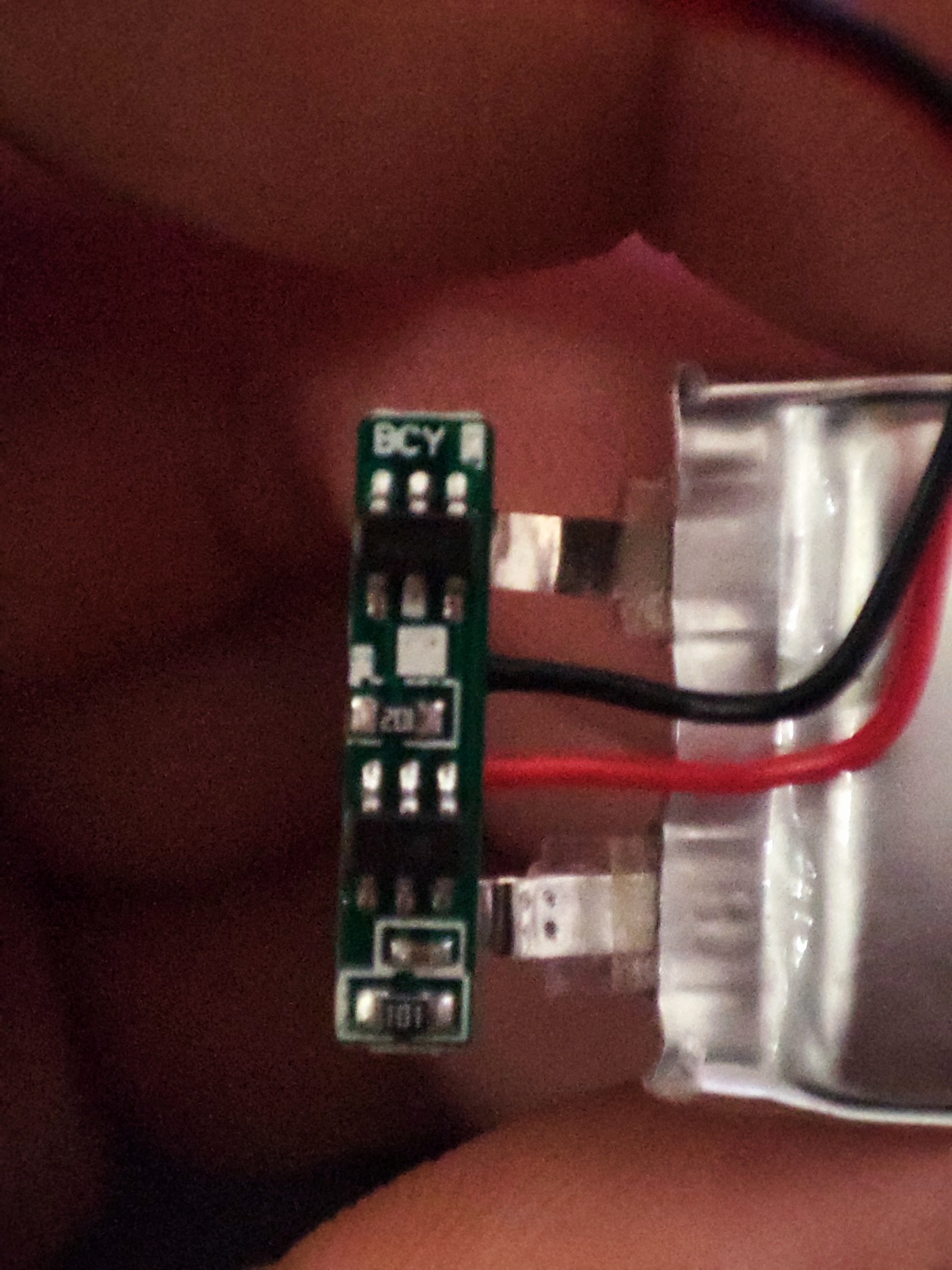 Keyboard repair/upgrade: replacing the 280mAh pouch cell with a 3500mAh ...