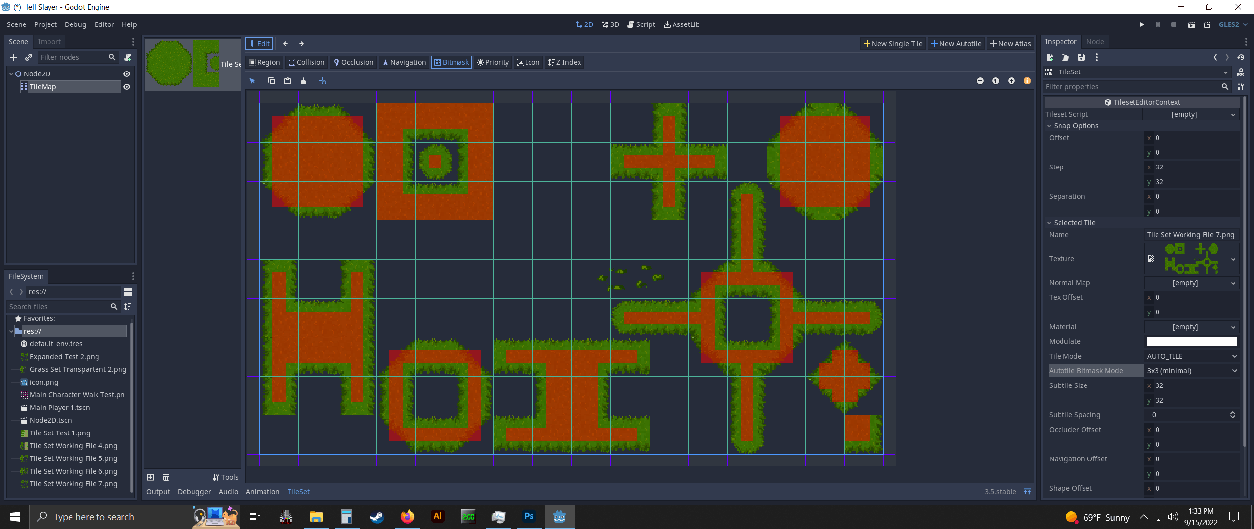 Tile Set Setup — Postimages