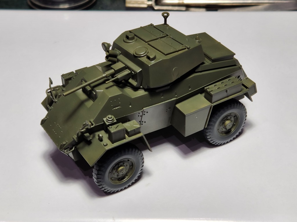 Tamiya 1/48 Humber Armoured Car Mk.IV -- Finished - Armoured Cars and ...
