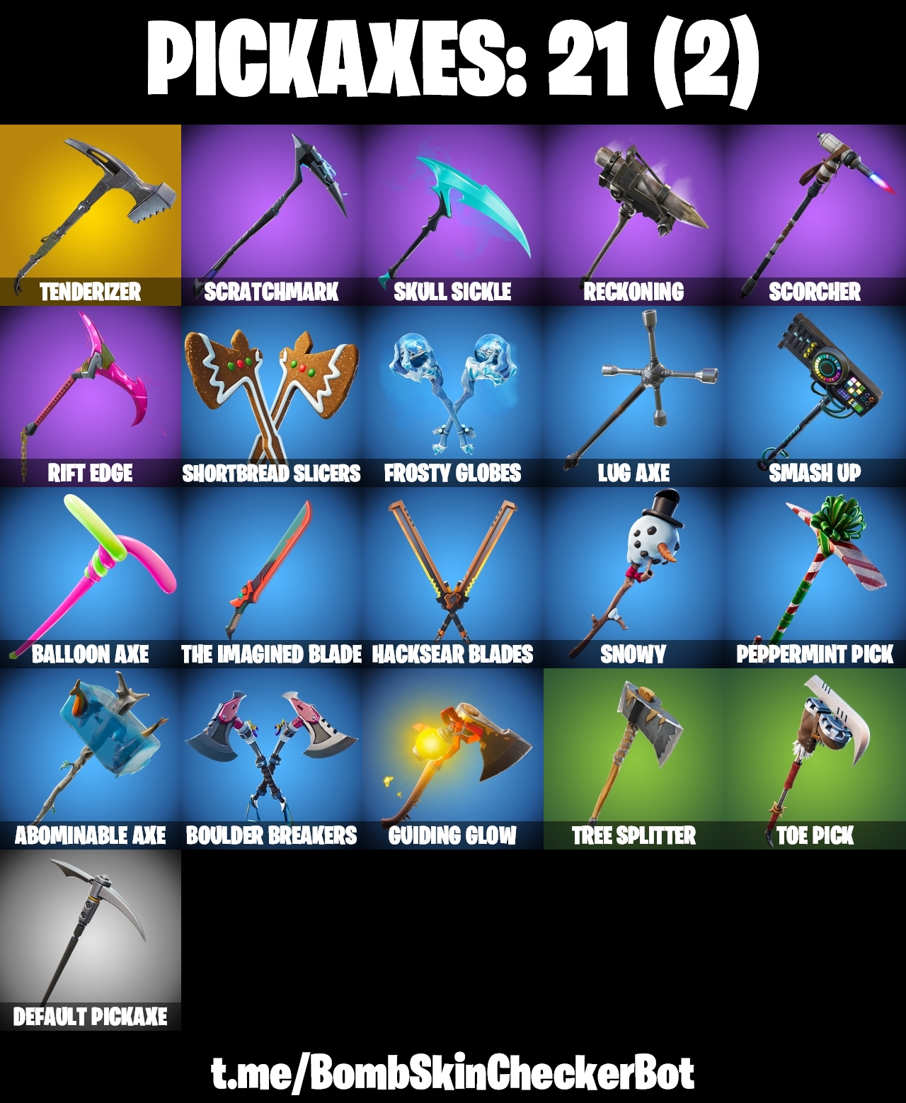 Pickaxes — Postimages
