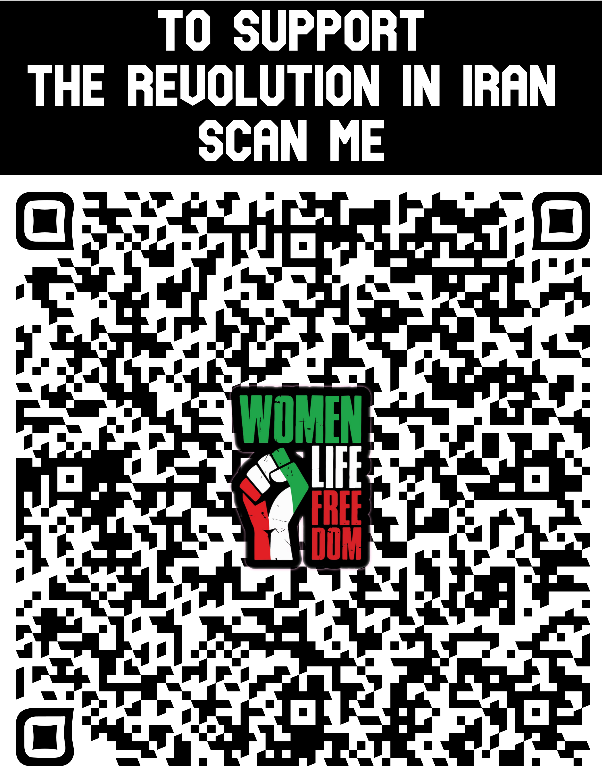 QR Logo Support IRan Revolution Color Final 01 — Postimages