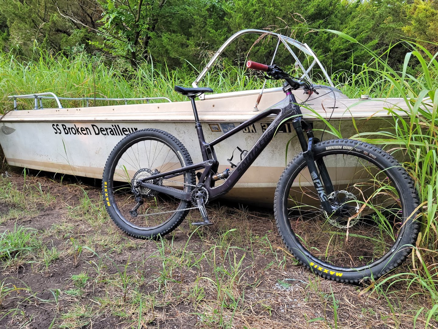 Tallboy SS Broken Derailleur — Postimages