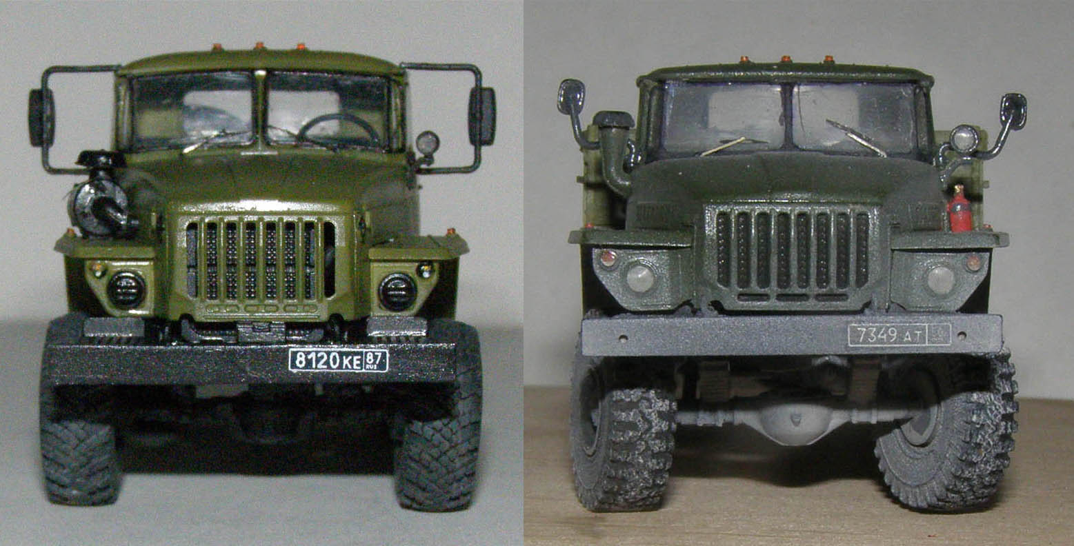 Ural 4320 models front comp — Postimages