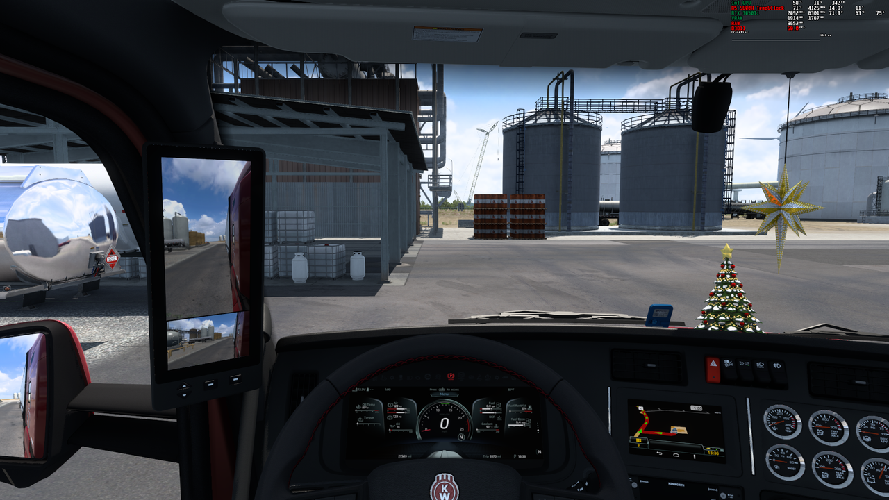 NG T680 wrong green line on RPM gauge [NOT A BUG] - SCS Software