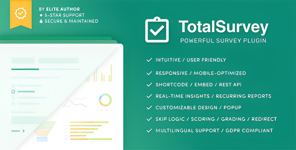 Total Survey Responsive Wordpress Survey Plugin Bliter Gpl