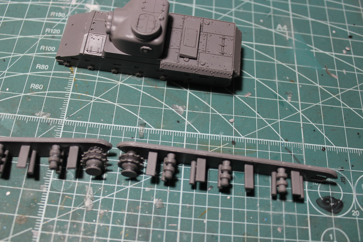 British Nuffield Assault Tank A.T.2 in - Work in Progress - Armour ...