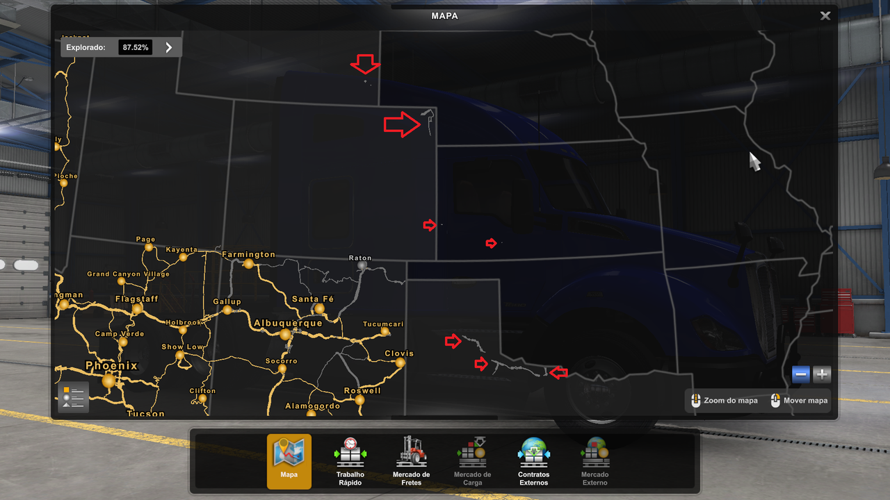 map of other DLCs showing - SCS Software