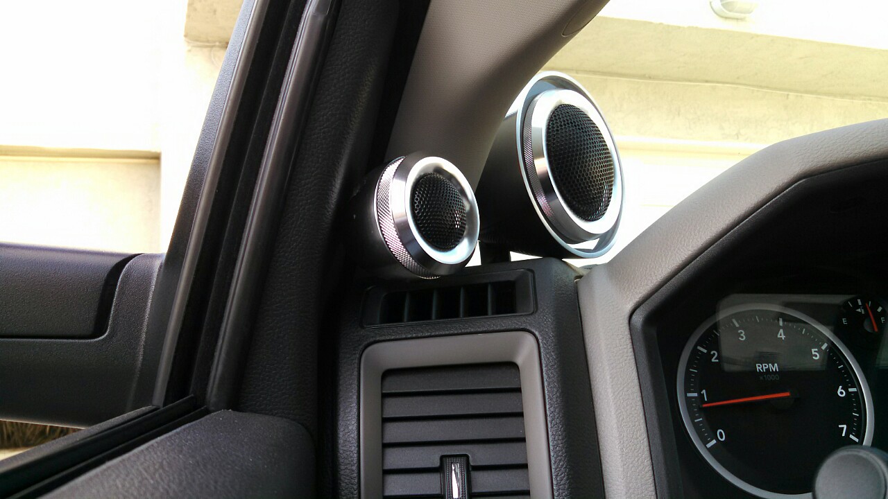 How to mount tweeters in Aluminum German tweeter pods? | DIYMobileAudio ...