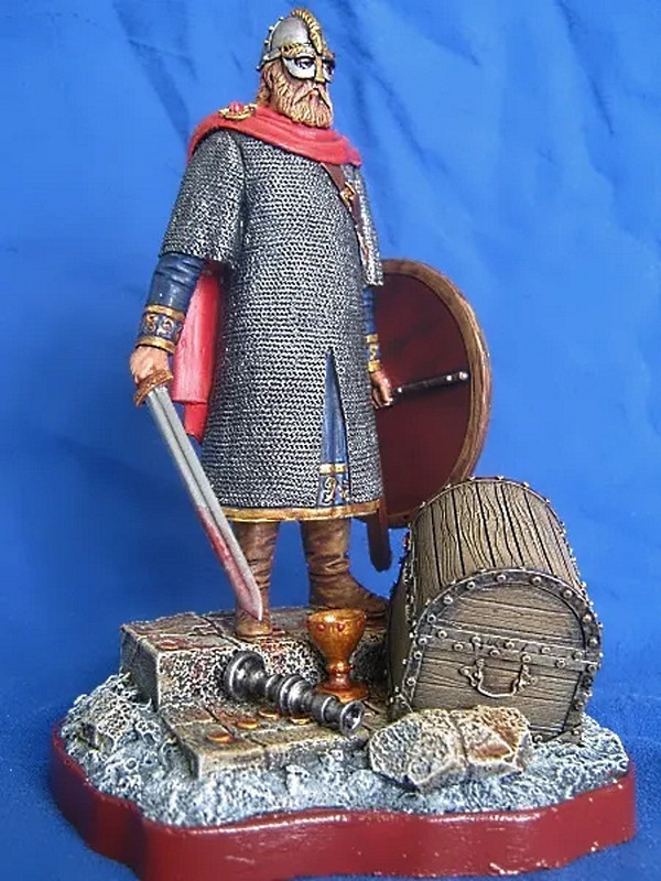 Verlinden 120mm Viking Warrior - Figure Ready for Inspection ...
