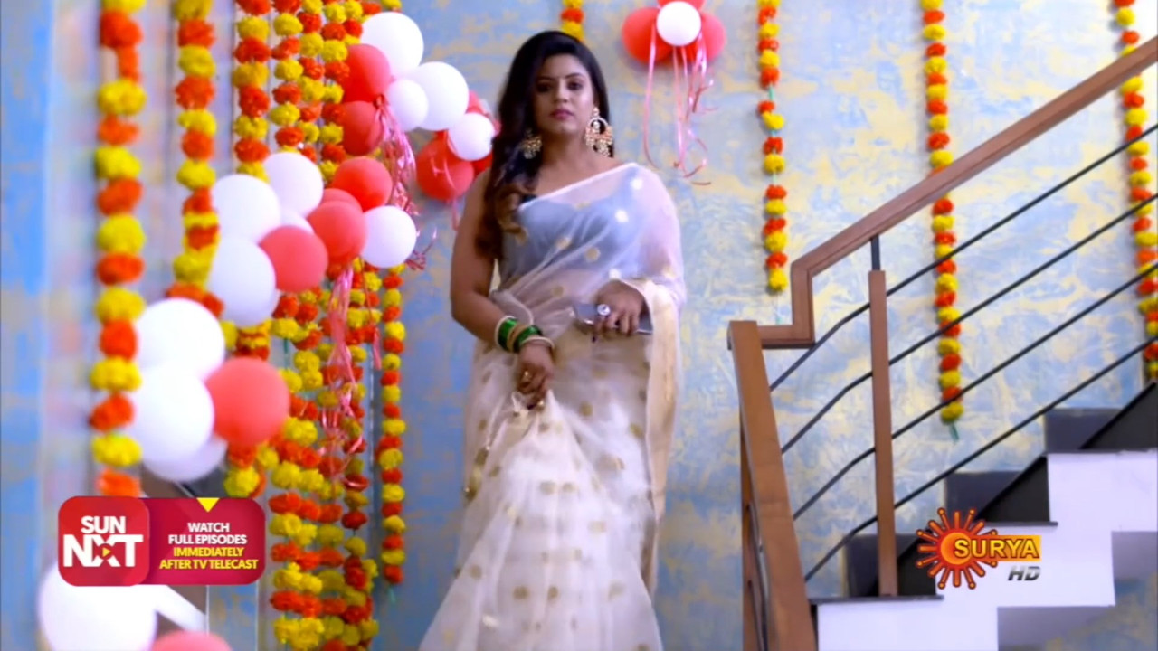 Sexy Iniya in transparent saree shwoing navel mkv snapshot 00 40 416 ...