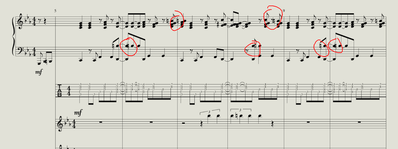 Score Editor: Changing Accidental Position of Multiple Notes - Logic ...