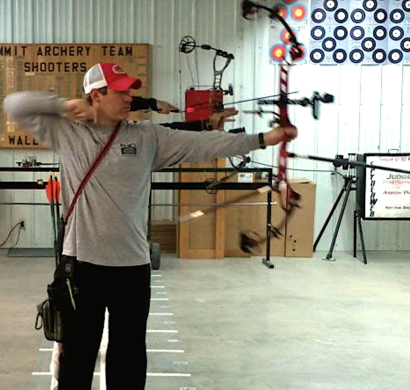 Direction of elbow travel when pulling through the shot | Archery Talk ...