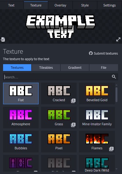 How to generate your very own Minecraft text!