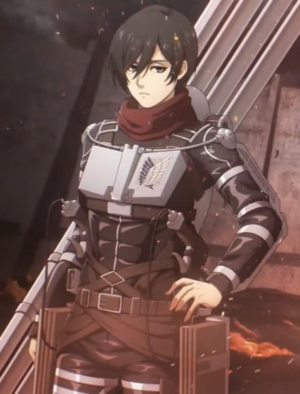 Mikasa Ackerman HD Minecraft Skin