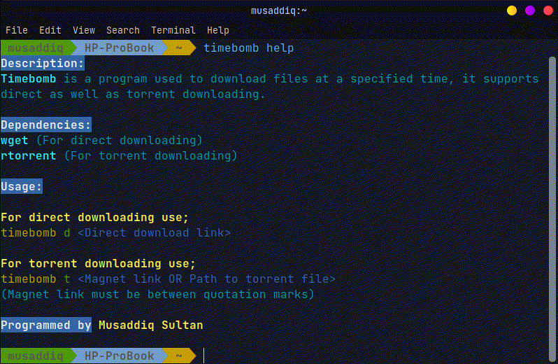 GitHub - Musaddiq-Sultan/TimeBomb: TimeBomb is a program used to download files at a specified ...