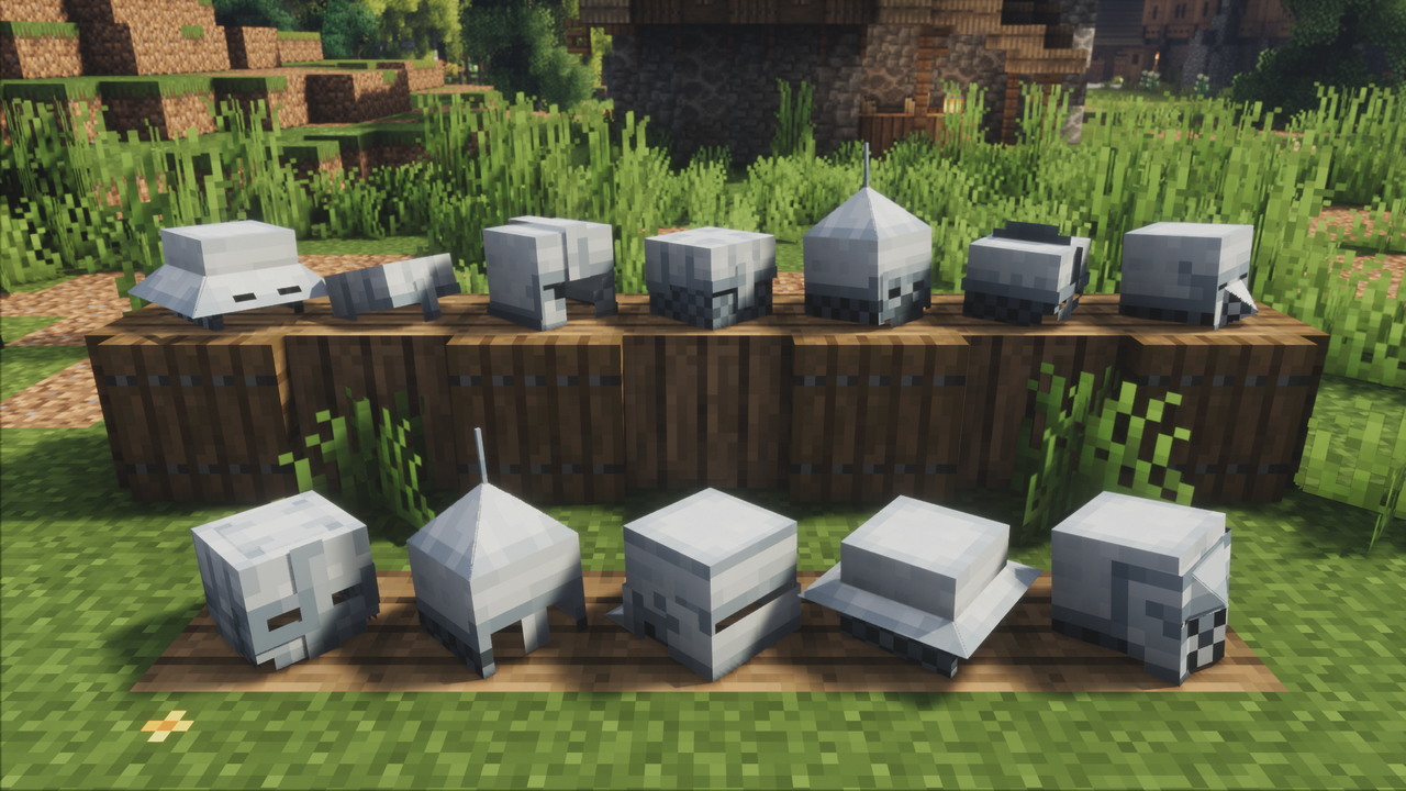 Realistic Medieval Helms & Hats | Medieval Unlimited Server