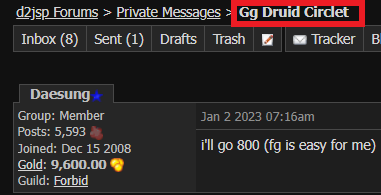 Gg Druid Circlet - Topic - d2jsp